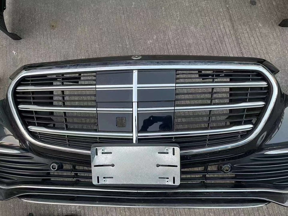 2021-2024 Mercedes-Benz S-Class W223 Complete Front Bumper Cover ...