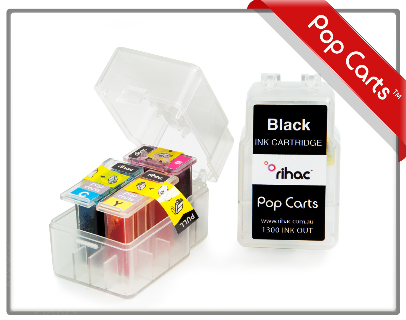 Rihac PG-545 CL-546 Pop Cartridge Inserts suits Canon MX495 Printers ...
