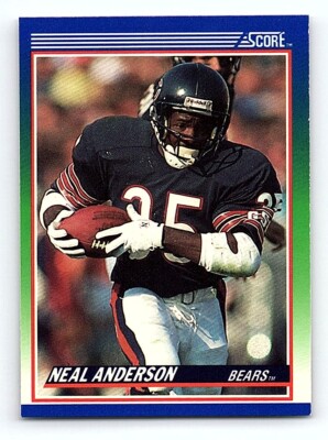 1990 Score Neal Anderson Chicago Bears #47 | eBay