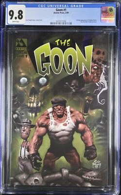 GOON #1 CGC 9.8 White Pages 1st Goon Avatar Press 1999 | eBay