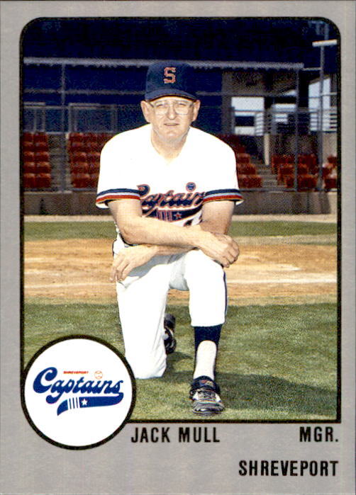 1988 Shreveport Captains ProCards #1279 Jack Mull Chambersburg ...