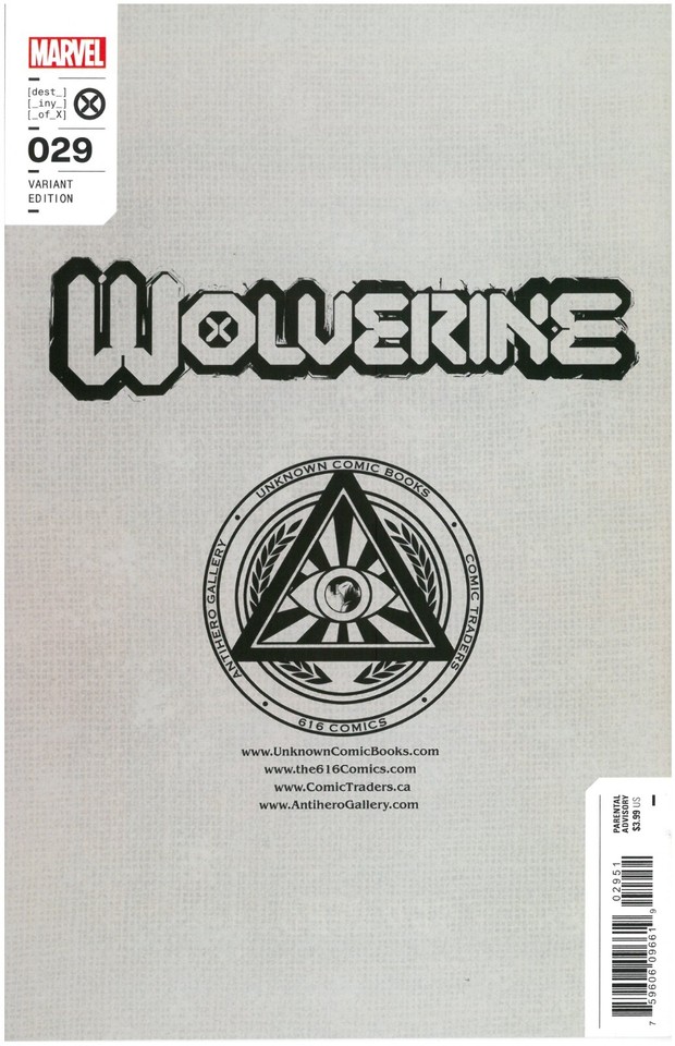 WOLVERINE #29 UNKNOWN COMICS BEN HARVEY EXCLUSIVE VAR (01/11/2023) | eBay