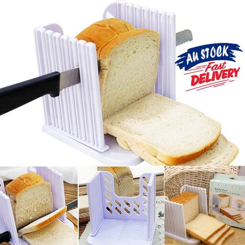 Kitchen Maker Slicing Tools Bread Toast Slicer Guide Cutter Mold ...