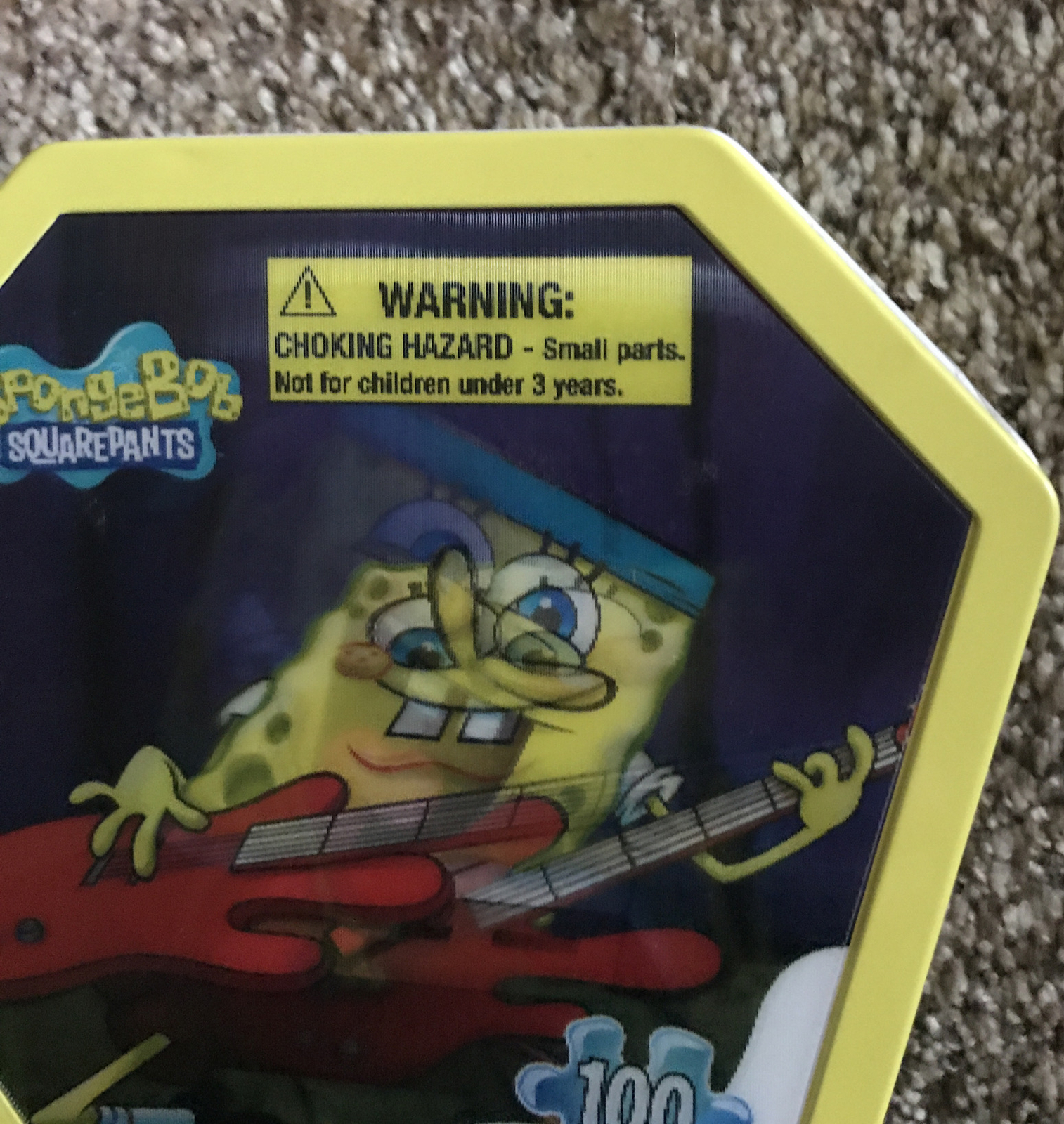 NEW ~ SPONGEBOB SQUAREPANTS 100 PIECE LENTICULAR PUZZLE ~ 12" x 9" | eBay