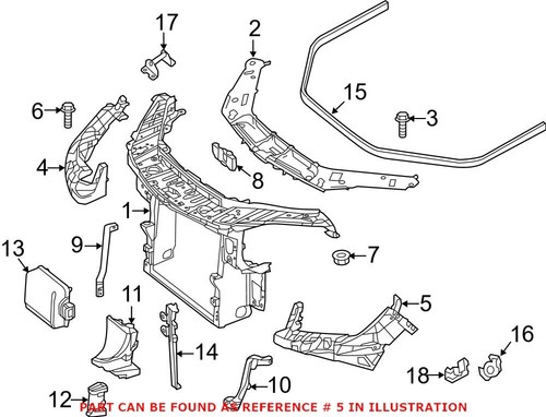 GENUINE MERCEDES Headlight Frame 1666200091 / A1666200091 | eBay