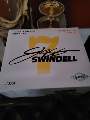 GMP 1:18 Jeff Swindell Gold Eagle #7 Die Cast Sprint Car 1 Of NEW Un ...