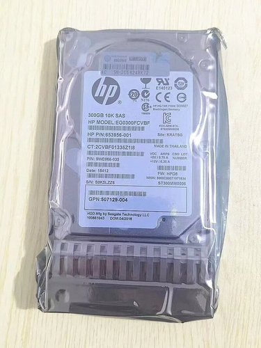 HP 507127-B21 507284-001 DL380 DL580 ML370 G5 G6 G7 300G 10K SAS 2.5 ...