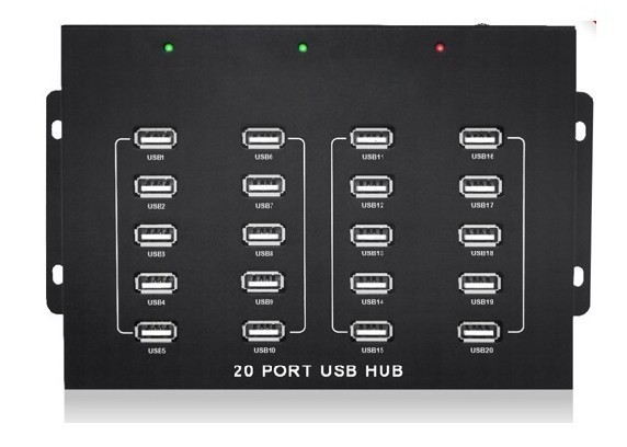 90W power 20 port USB2.0 HUB Industrial grade HUB | eBay