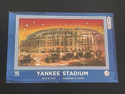 2008 Peter Max Yankee Stadium April 18, 1923 . September 21, 2008 9x6 ...