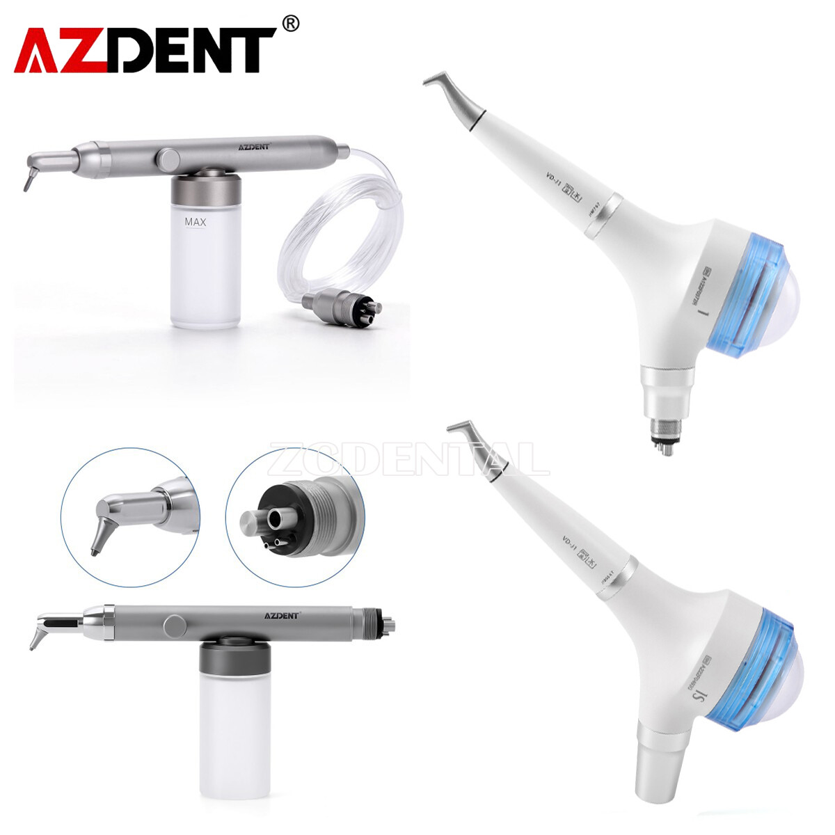 Dental Air Prophy Polisher Jet 4Hole Polishing fit Kavo Air Flow Handy ...