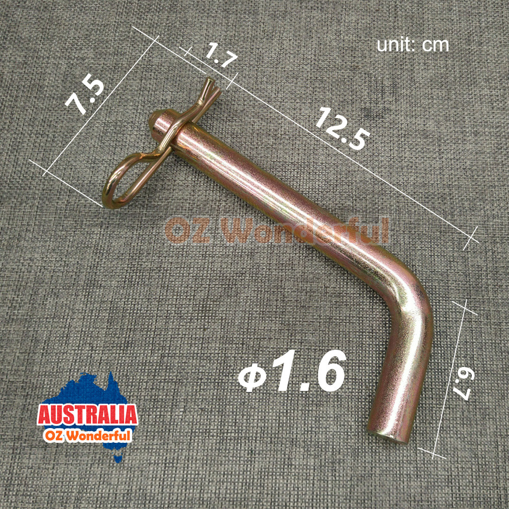 5/8 inch 15.9x102mm Shaft Lynch Linch Retaining L Type Lock Trailer ...