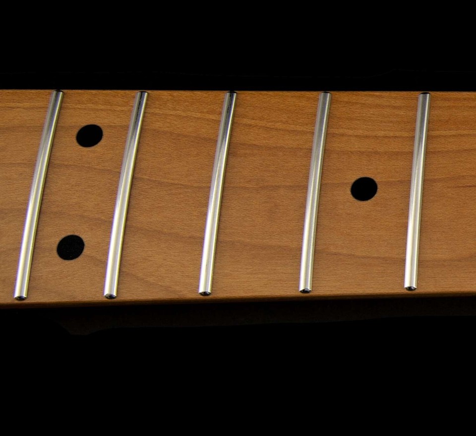 Tone Ninja semi-paddle neck, Roasted Maple/Maple, Unfinished, Tele Heel ...