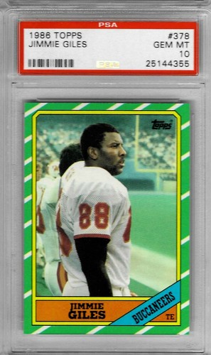 1986 Topps - #378 Jimmie Giles for sale online | eBay