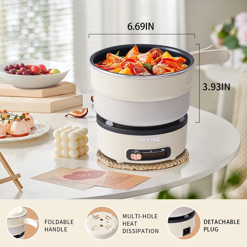 Electric Cooker 2l Portable Electric Cooker With Foldable Handle ...