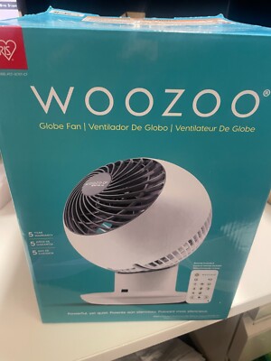Woozoo 5-Speed Oscillating Globe Fan with Remote Control | eBay