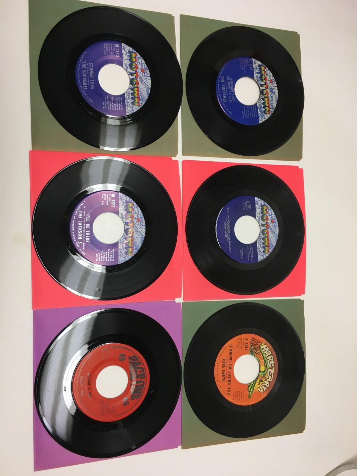 45 RPM Vinyl Record Singles, Doo Wop, 50's - 60's Pick Any 10 for $10. ...