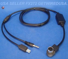 Alpine KCA-130B Ai-NET / 8 Pin DIN Conversion Cable for sale online | eBay