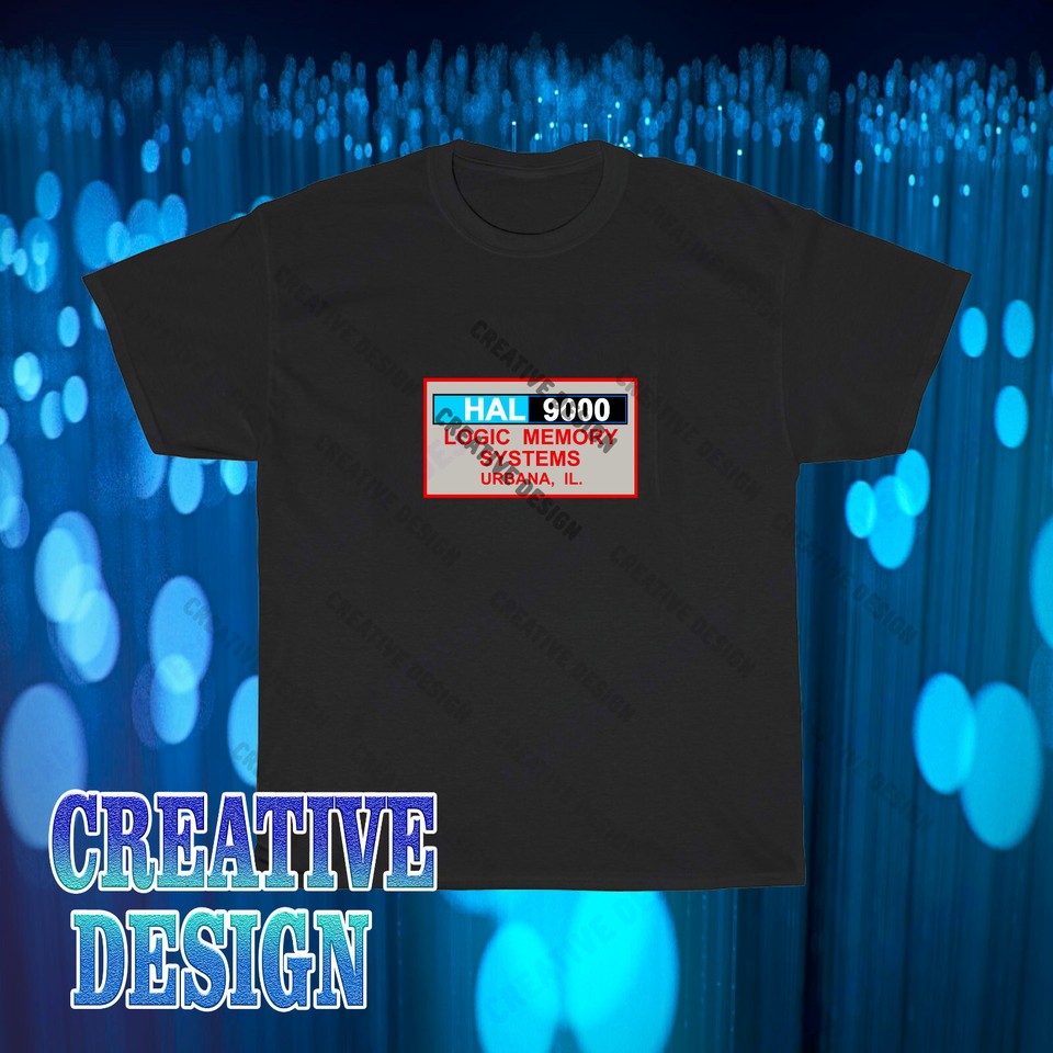 Brand New HAL 9000 Space Odyssey Logo T-Shirt Funny Size S to 5XL | eBay