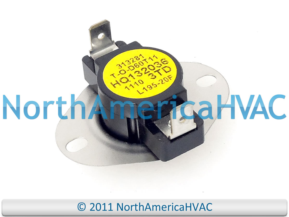 OEM ICP Heil Tempstar Furance Limit Switch 130 L195-20F Fits 1320363 ...