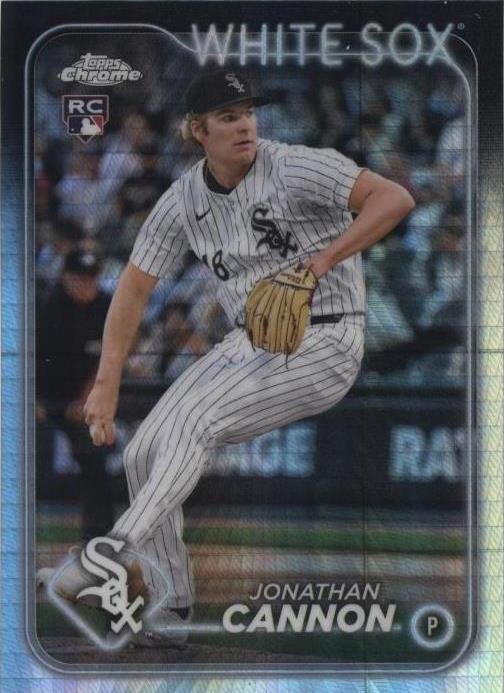 2024 Topps Chrome Update Series - Jonathan Cannon #USC12 Prism ...