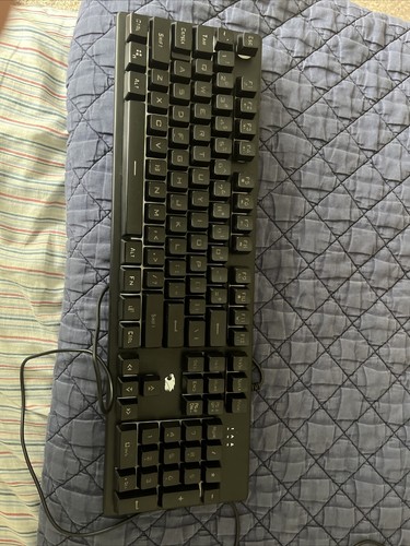 iBUYPOWER MEK 3LT RGB Mechanical Gaming Keyboard, Clicky Light Up ...