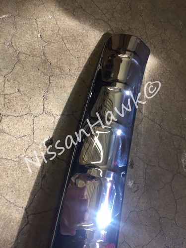 NEW OEM 2017-2020 NISSAN ROGUE SPORT STAINLESS / CHROME BUMPER ...