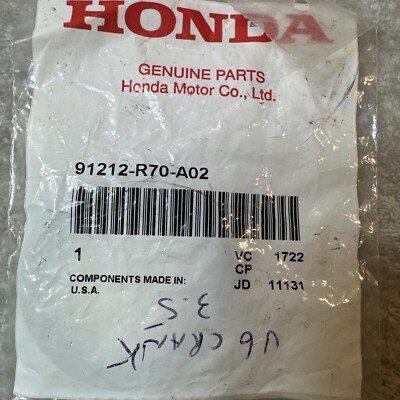 HONDA OEM 91212-R70-A02 Crankshaft Seal | eBay