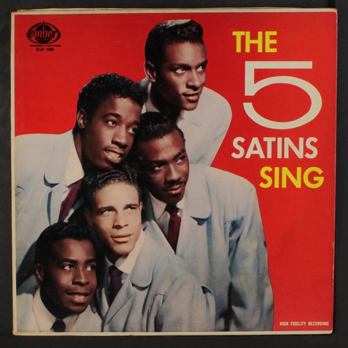 FIVE SATINS: the five satins sing EMBER 12" LP 33 RPM | eBay