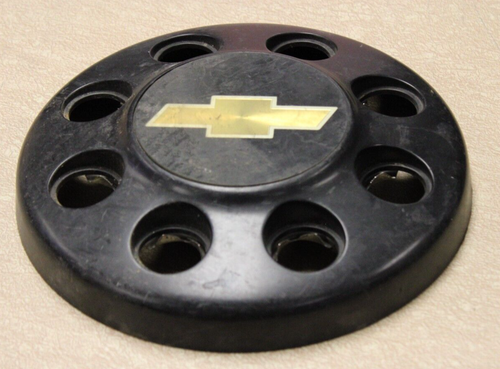 88-00 CHEVY DUALLY CENTER HUB CAP 1620 FRONT BLACK 15551467 7630 | eBay