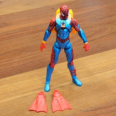 SPIDERMAN Dive Attack Action Figure w/Scuba Backpack and Flippers ...