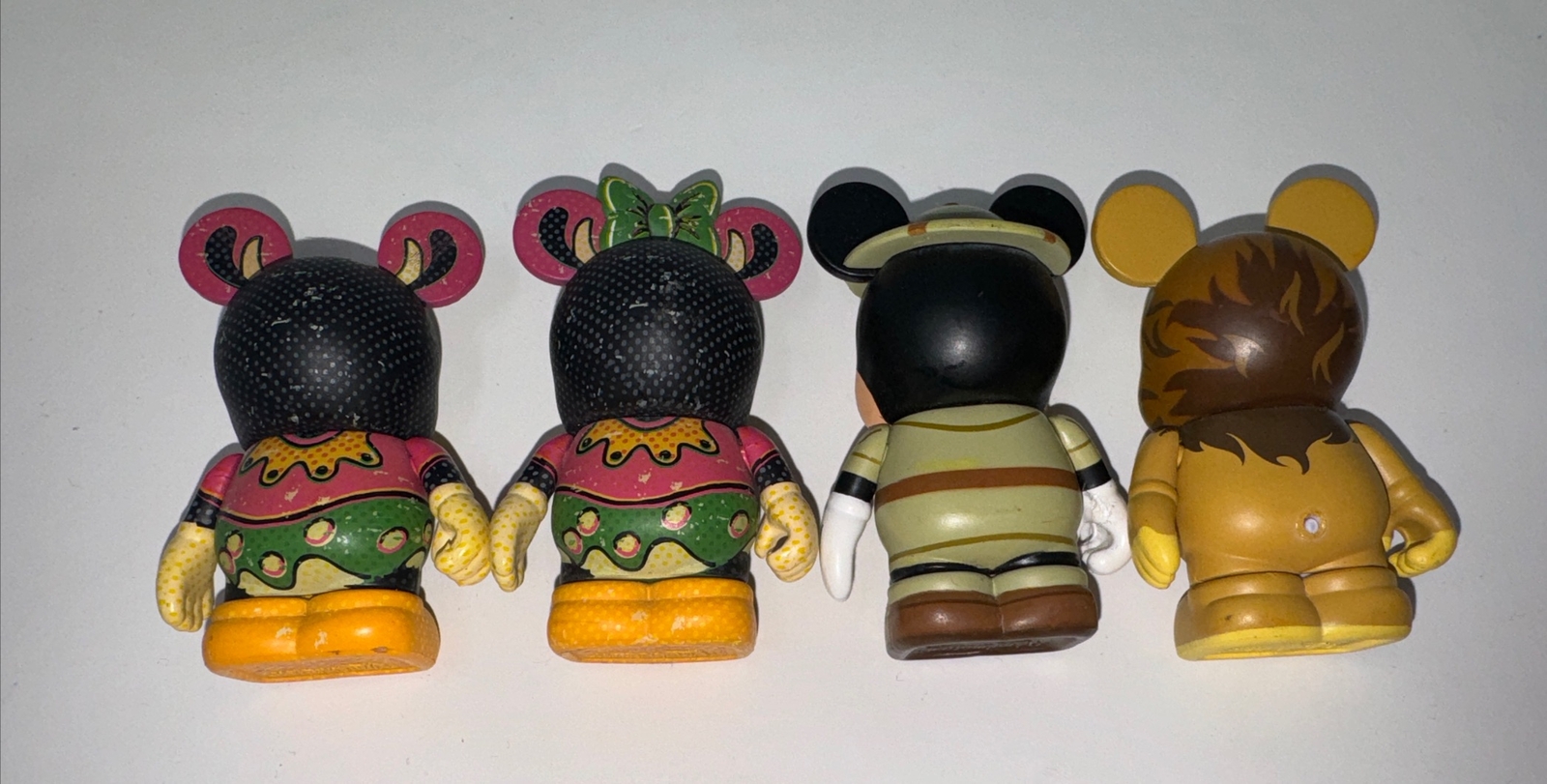 Lot Of 4 Disney Vinylmation Figures Mickey, Lion, Clarabelle | eBay