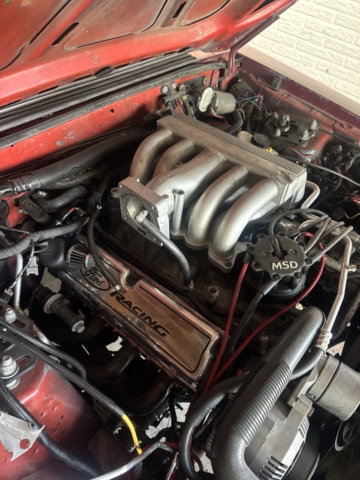 Gt40 Tubular Intake Manifold Upper And Lower With Spacer, Gasket And ...
