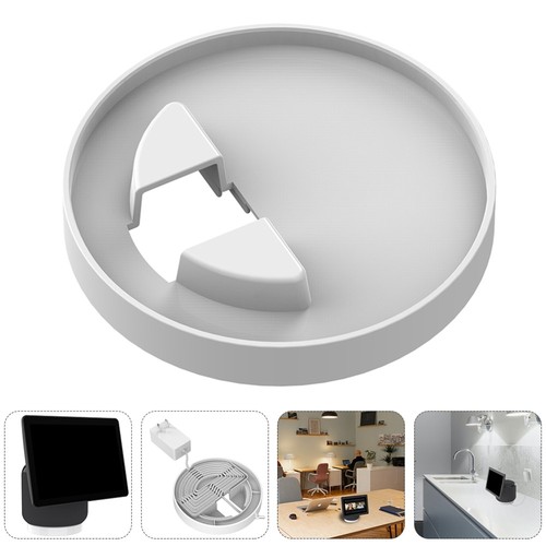 Audio Stand Speaker Mount Top Bracket Cable Organizer Desktop Holder | eBay