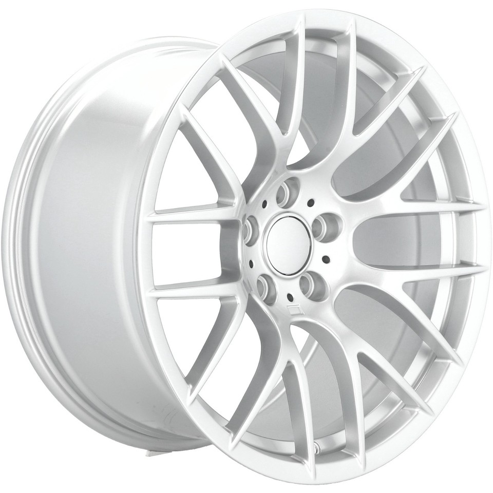 4X 19" 359M style wheels CSL Concave 9J 10J Silver fits for BMW E90 F30 ...