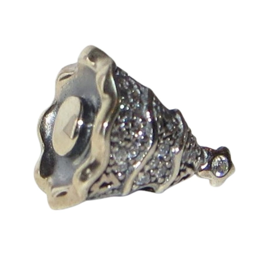 Pandora Twinkling Christmas Tree Clear CZ & SS .925 Charm 791765CZ | eBay