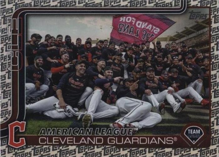 2025 Topps Series 2 - Cleveland Guardians #612 Topps Foil Pattern for ...