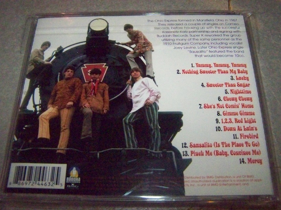 THE OHIO EXPRESS "THE BEST OF OHIO EXPRESS YUMMY,YUMMY,YUMMY U.S CD ...