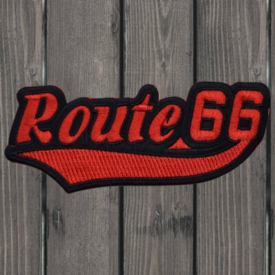 Route 66 Embroidered Patch — Iron On | eBay