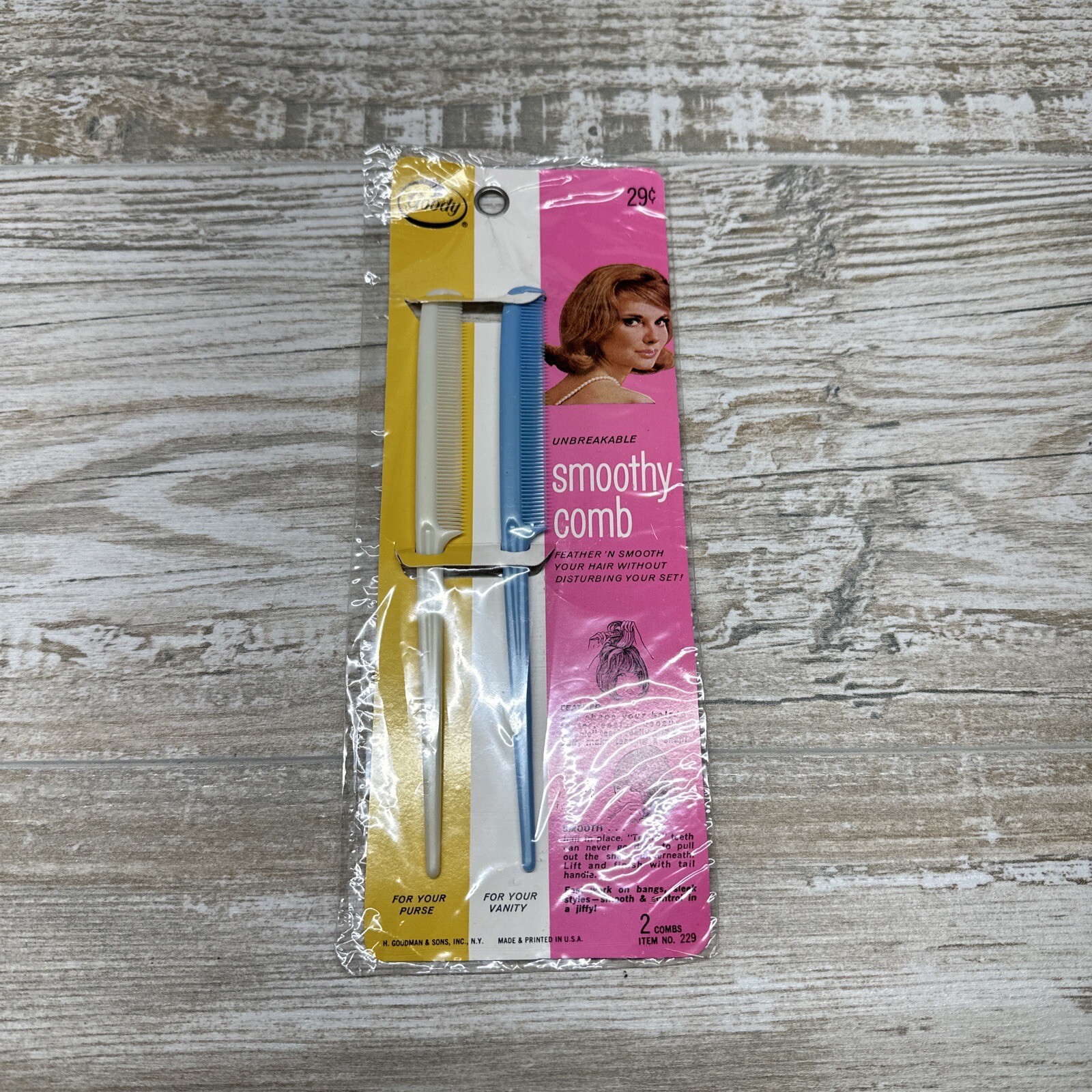 Vintage Combs /Smoothy Combs! Unbreakable! Unique old hard to find ...