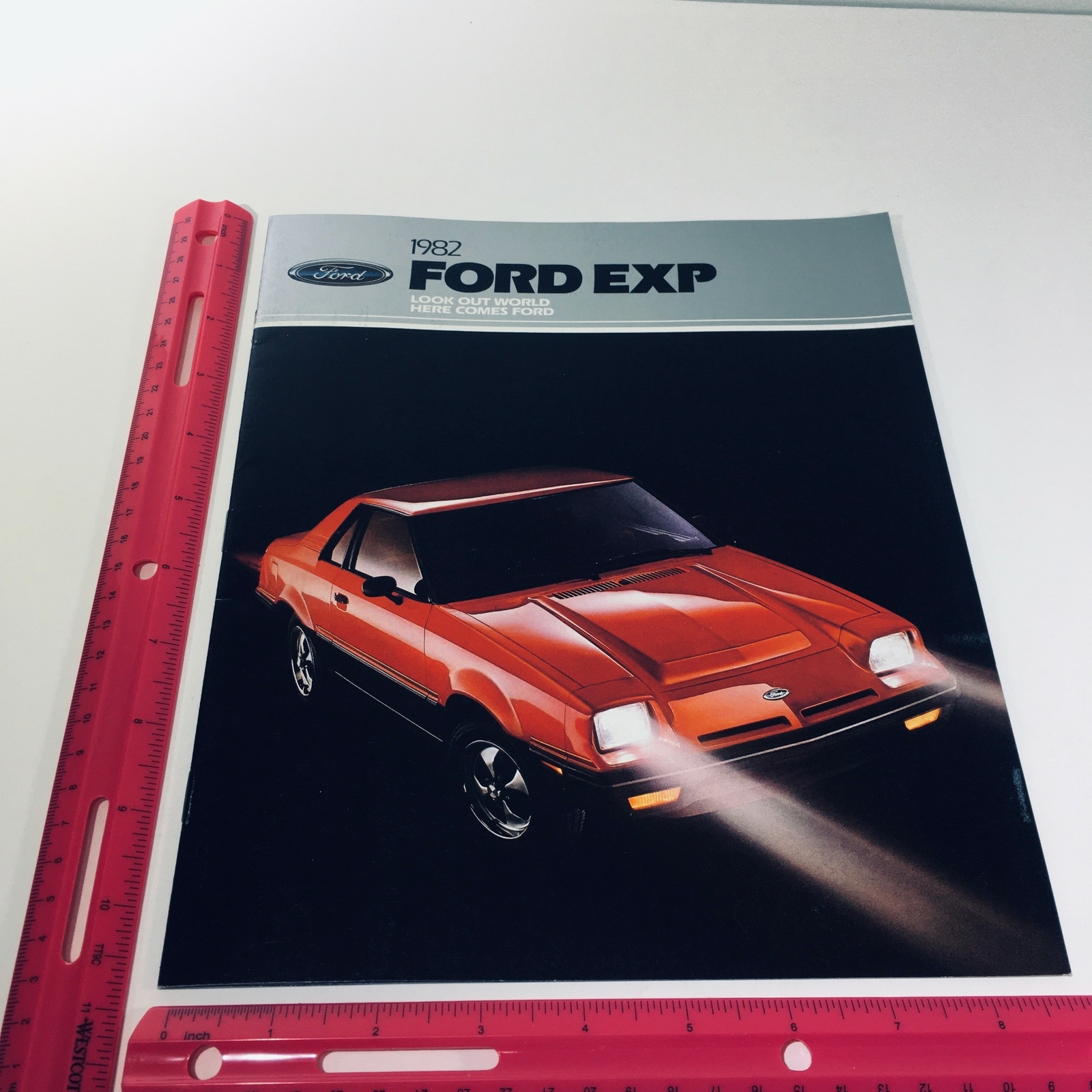 1982 Ford Exp Two-Seat Hatchback World-Class Coupe 00-9 Ann Car Sale ...