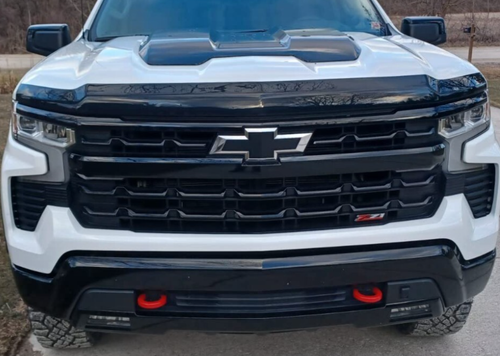 Aeroskin Hood Protector Bug Shield Deflector for 22-2025 Silverado 1500 ...