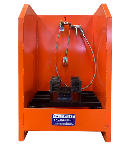 BOOT CLEANING STATION with HOSE RINSE + SPRAY JETS- 1P - shoe scrub ...