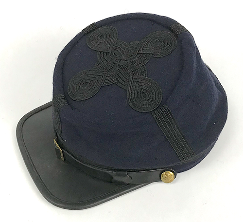 Union Civil War Officers Kepi with Black Braid - General's Kepi - Size ...