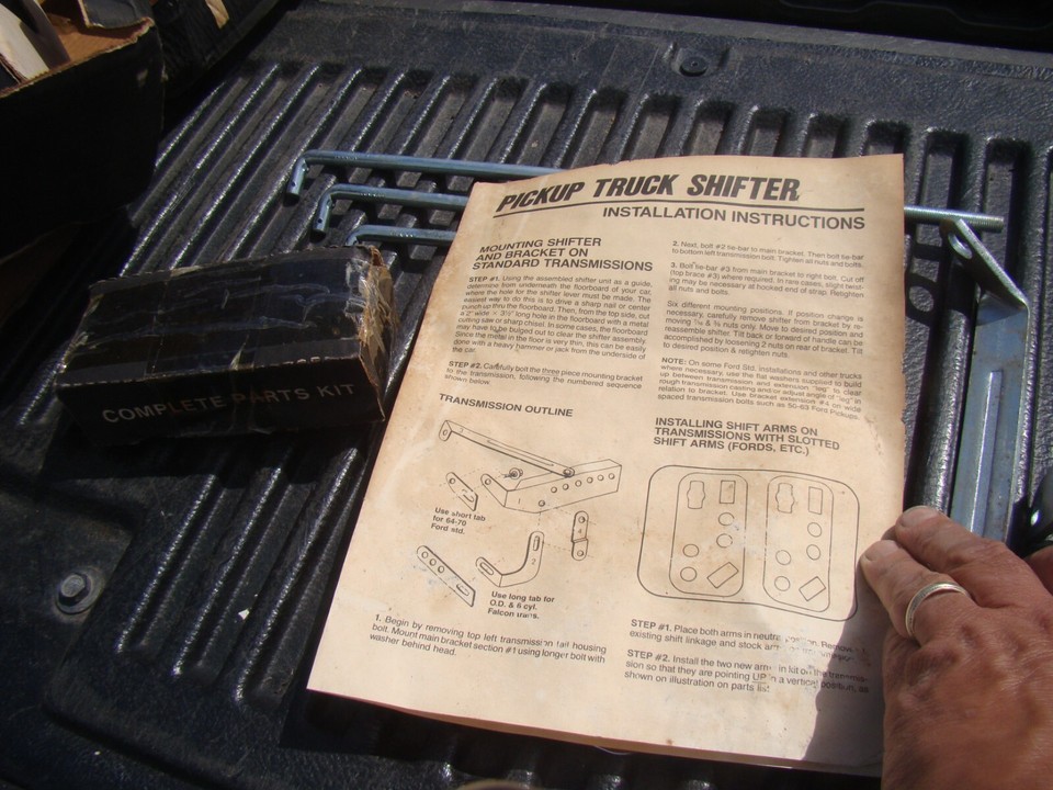 Vtg NOS Sparkomatic PTS 5 Pick Up Truck 3 Speed Floor Shifter Chevy ...