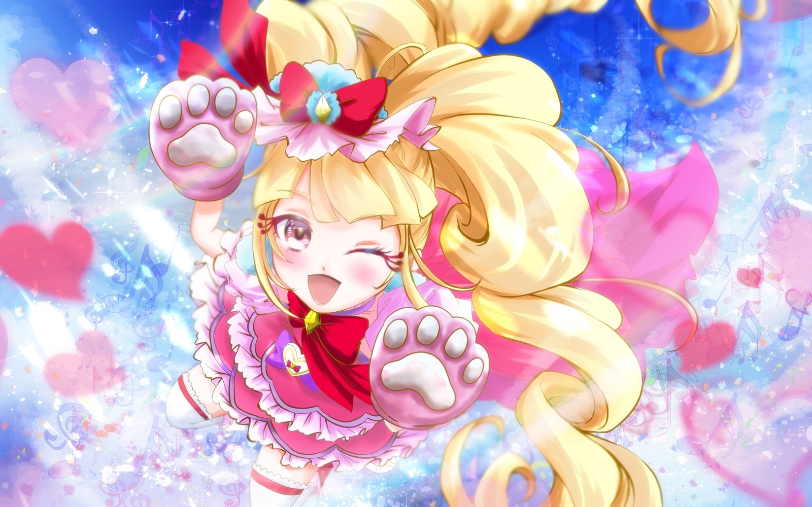 Anime hug pretty cure mach rie aisaki Playmat Gaming Mat | eBay