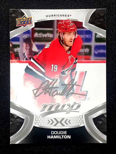 DOUGIE HAMILTON 2021-22 UPPER DECK MVP SILVER SCRIPT 21-22 NO 166 59054 ...