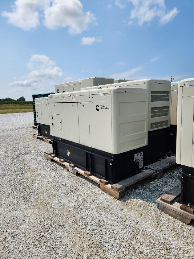 Cummins 30 KW Diesel Standby Generator C30D6 24HR Tank | eBay