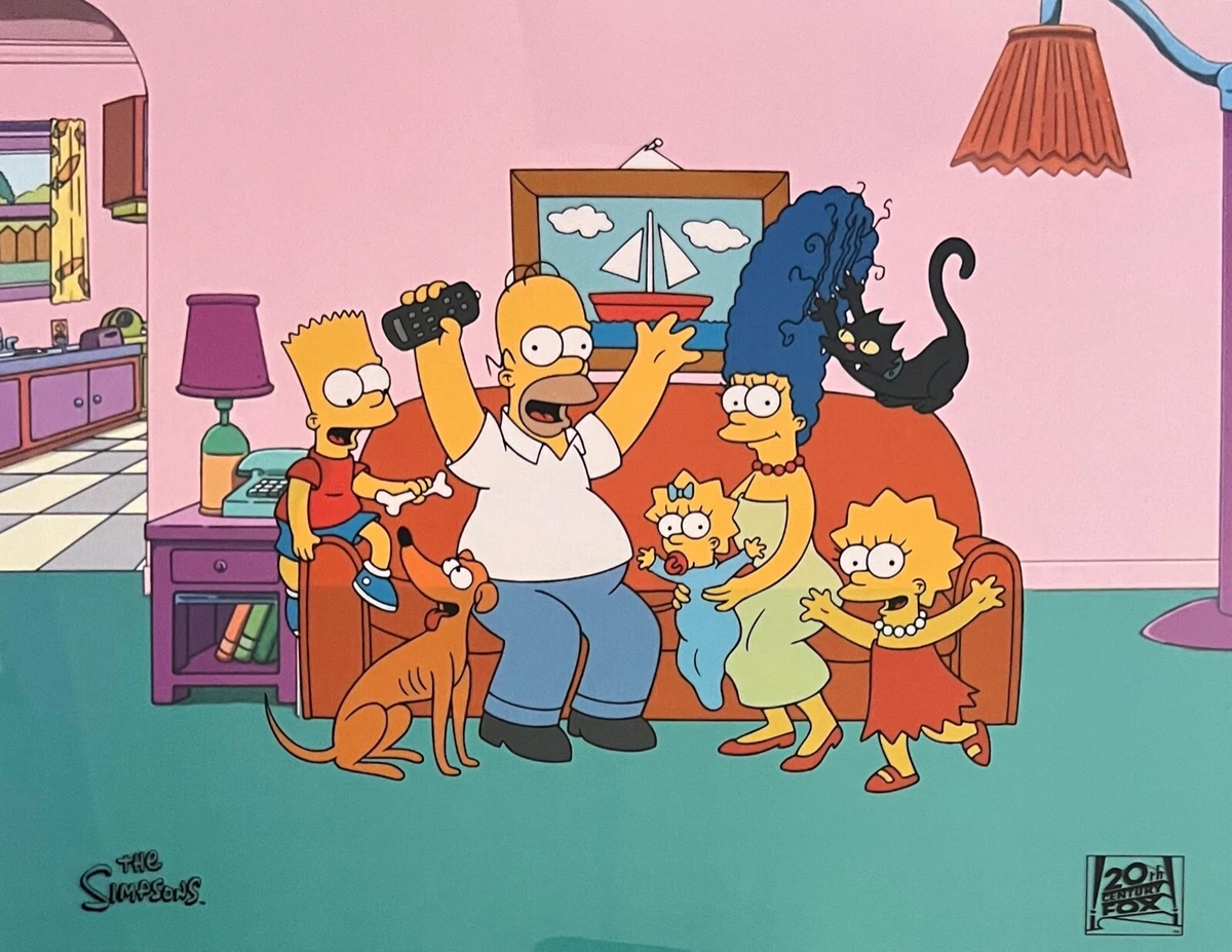 The Simpsons Family Portrait