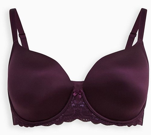 Torrid T-shirt lightly lined SHINE STRAIGHT back bra NWT 44DD 46DD 46D ...