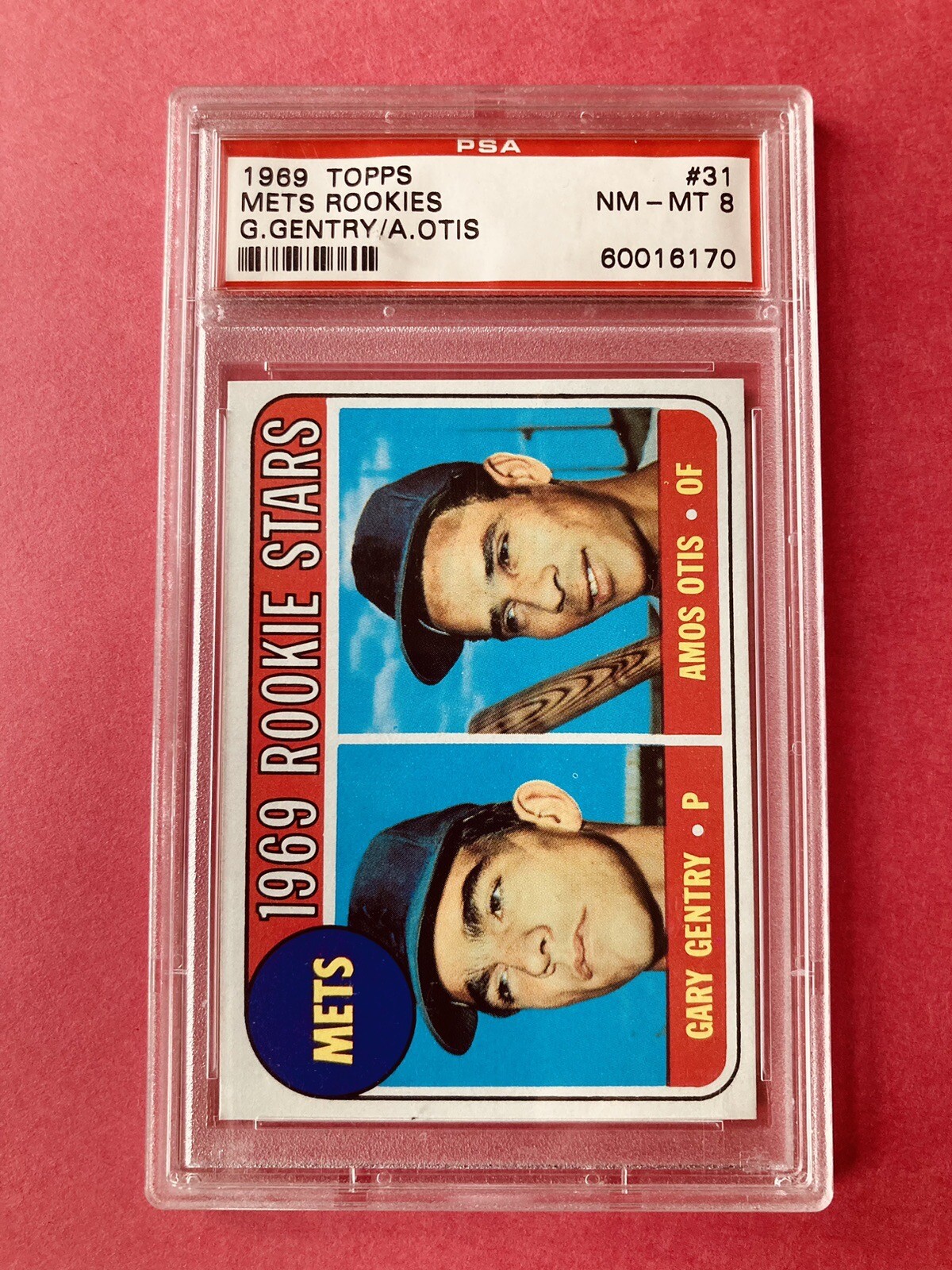 1969 Topps - 1969 Rookie Stars #31 Gary Gentry, Amos Otis (RC) for sale ...
